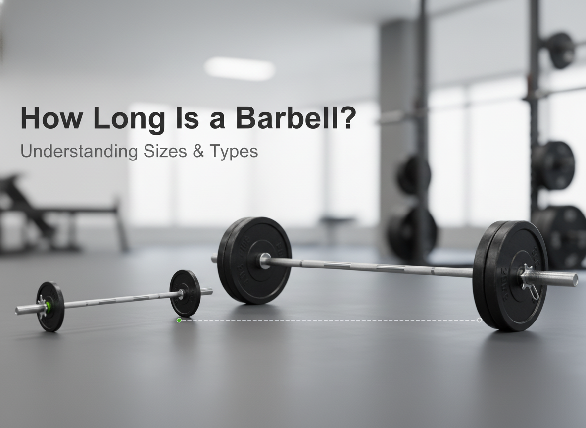 How Long is a Barbell — Guide to Barbell Sizes & Types
