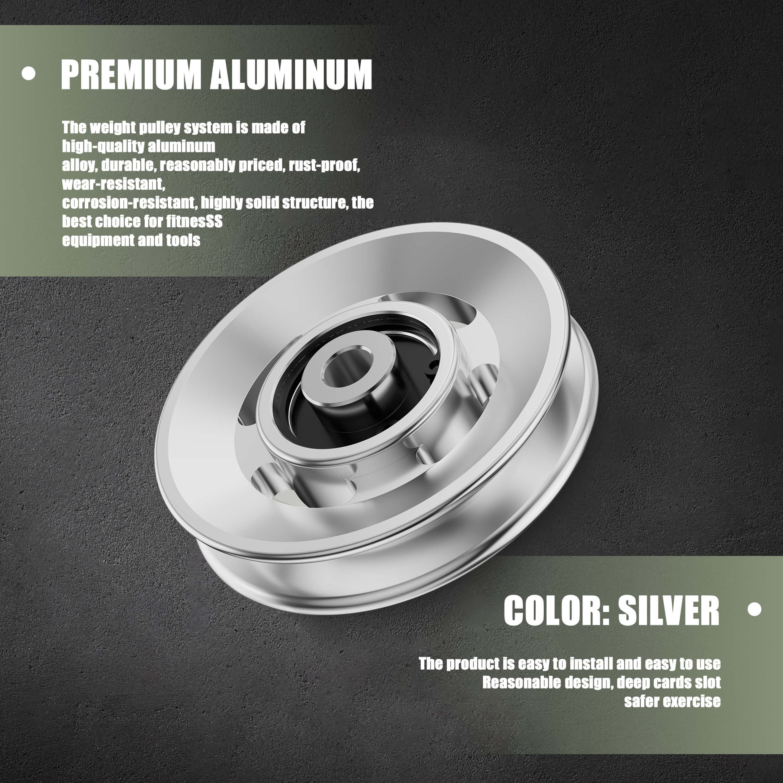 Aluminum Pulley Set | Free US Shipping | Major Fitness